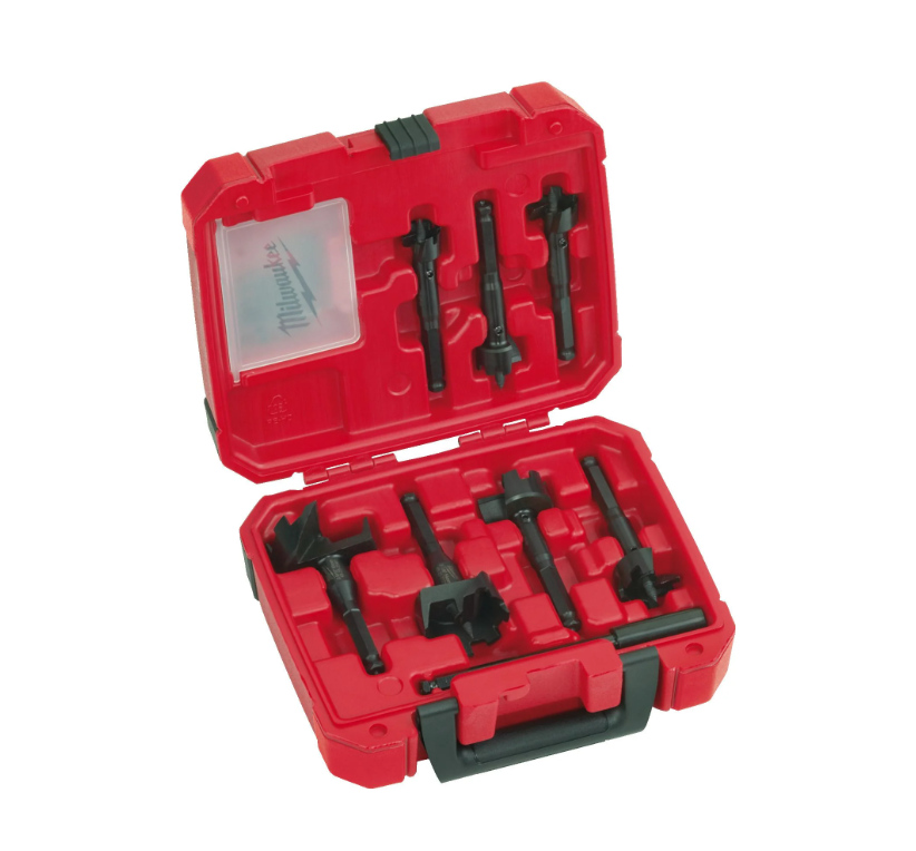 Milwaukee 4932479488 Selfeed Drills / sets SFD Set – 8 pcs - Power Tool ...