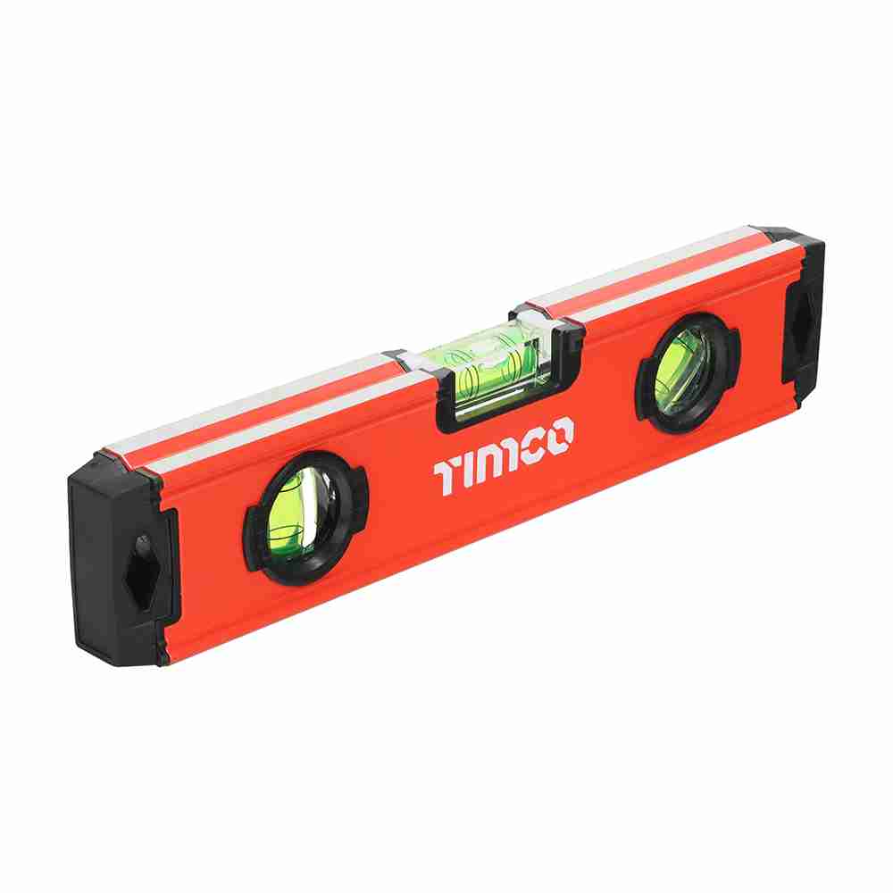225mm Toolbox Spirit Level – Aluminium - Power Tool Solutions