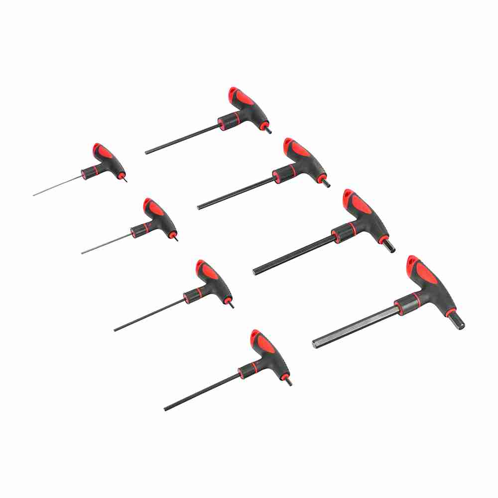 8pcs T-Handle Hex Key Set - Power Tool Solutions